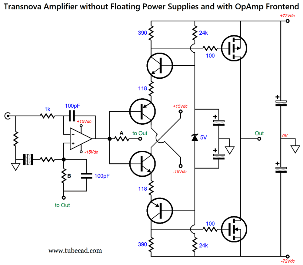 Trans-Nova-Amplifier Topology